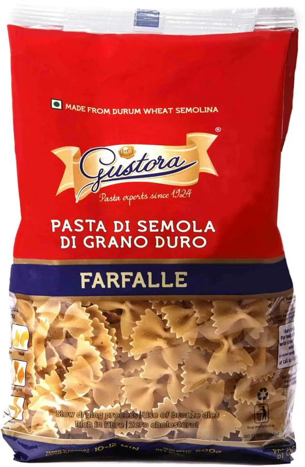 Gustora Farfalle Pasta - 500 G - JioMart