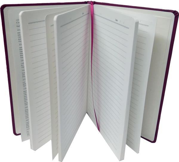 Technochitra Unicorn Embossed Elastic Closure Diary Single - JioMart