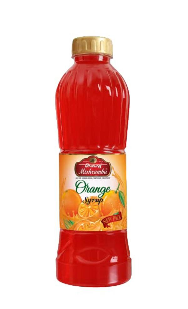 Mishrambu Orange Syrup 750 ml Each Pack Of 2 - JioMart