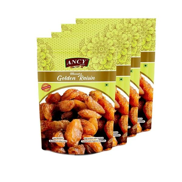 Ancy Abjosh Munakka/Golden raisins 1kg (4X250 g) - JioMart