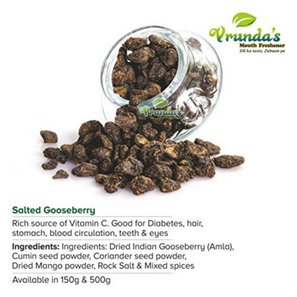 Vrunda's Namkin Amla Salted Gooseberry 1 kg - JioMart