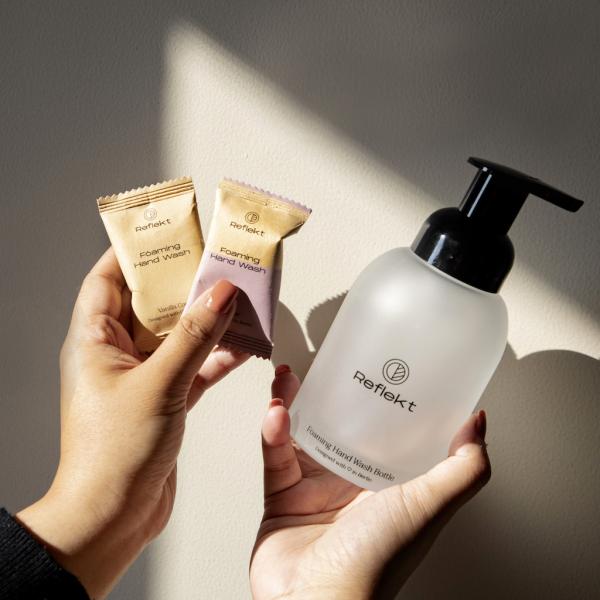 Handwash Starter Kit - Variety Pack (Handwash Bottle + 4 Tablets- 2 ...