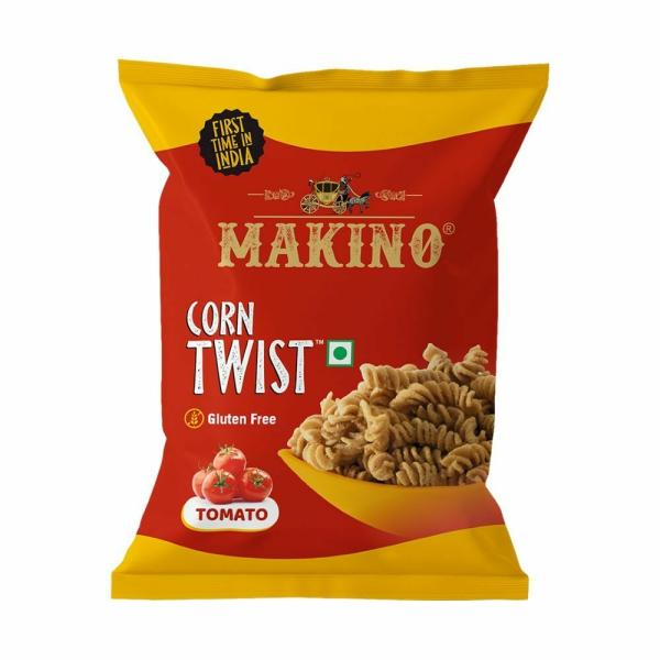 Makino Corn Twist Tomato(Each 60 gm)(Pack of 6) - JioMart