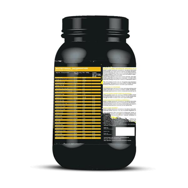 Bodycorescience Anabolic Muscle Builder With My Starter Protein Powder ...
