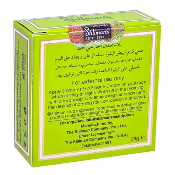SB9 Stillmans Skin Bleach Cream for Whitening Skin - 28gm - JioMart