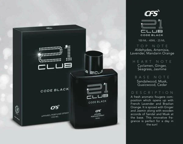 Cfs 21 Club Code Perfume 100 ml - JioMart