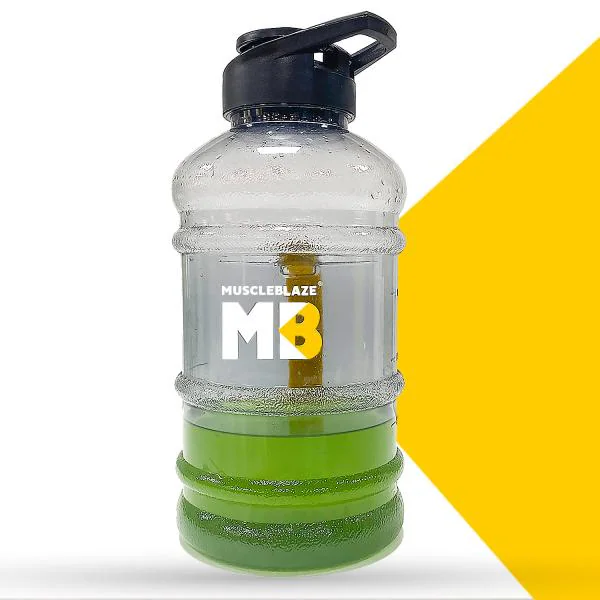 MuscleBlaze Gallon Water Bottle, Gym , BCAA , Protein Shaker Bottle ...