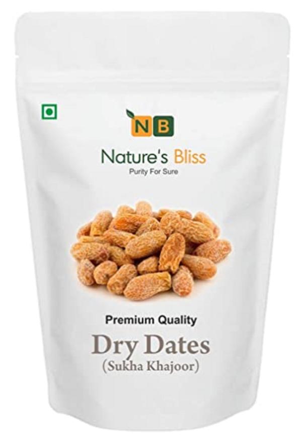 Nature's Bliss Dry Dates Sukha Khajoor A Quality Yellow Dates Pila ...