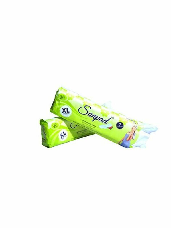 SANPAD Bio Degradable Sanitary Pad - Xl (Pack of 5) With LIORA Tissue ...