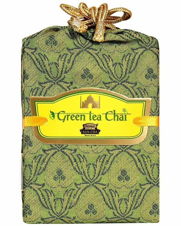 San-Cha Green Tea Masala Chai 100 g - JioMart