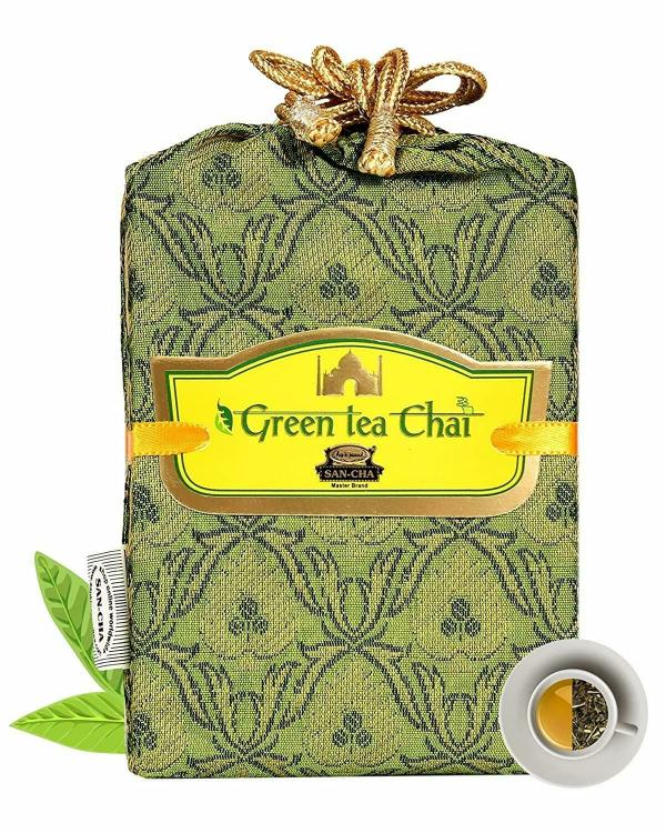 San-Cha Green Tea Masala Chai 100 g - JioMart