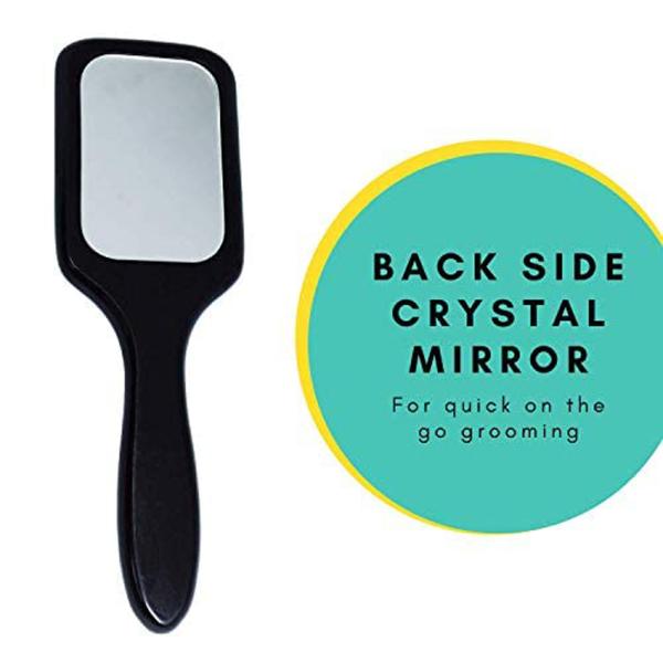Scarlet Line Professional Matte Finish Back Side Mirror Small Paddle ...