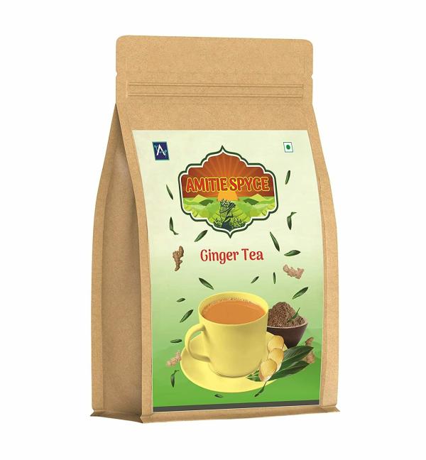 AMITIE SPYCE Ginger Tea| Black Tea Blended with Natural Ginger ...