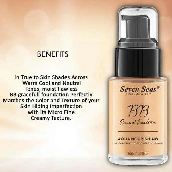 Seven Seas Bb Cream Foundation Spf-15 Daily Care - Skin - JioMart