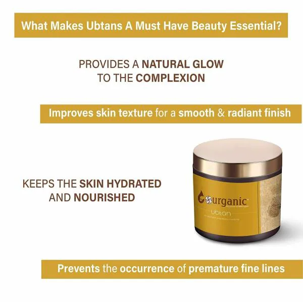 Aryanveda Herbals Haldi Chandan Bleach Cream 250gm & Ubtan Face Mask for Oily Skin - Exfoliation ...