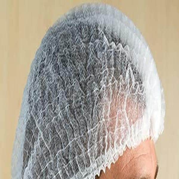JASMINE & GLORY | 500 Pcs | White Disposable Head Cover | Elastic ...
