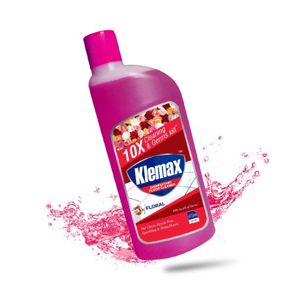 Klemax Disinfectant Surface , Floor Cleaner Liquid , Lemon & Floral ...