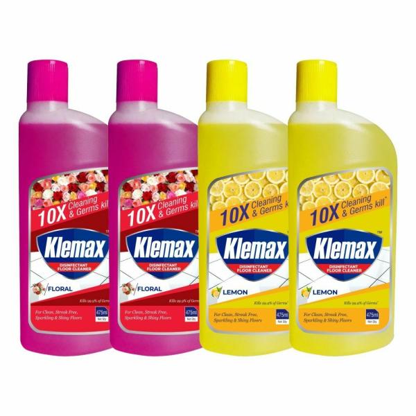 Klemax Disinfectant Surface , Floor Cleaner Liquid , Lemon & Floral ...