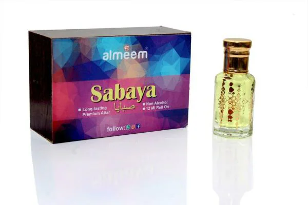 Almeem Sabaya Woody, Amber Floral Attar for Men and Women, 12.5 ml ...
