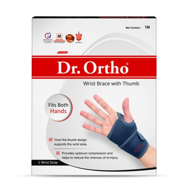 Dr. Ortho Wrist Brace with Thumb - JioMart