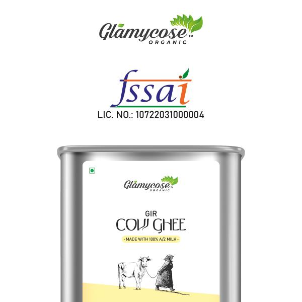 Glamycose A2 Gir cow ghee 2 Liter Tin (Pack of 2 )| Lab Tested ...