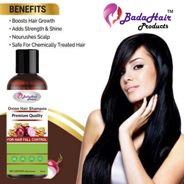BADA HAIR Ayurvedic Onion Shampoo 100 ml - JioMart