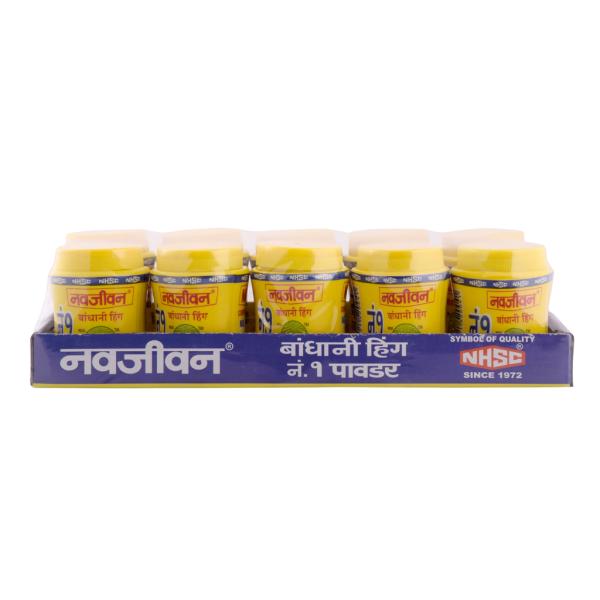 NAVJEEVAN HING NO.1 POWDER 500g. (50g. X 10) - JioMart