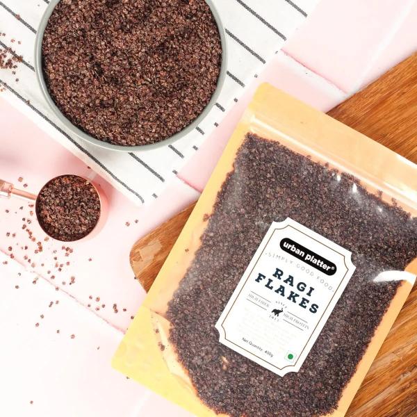 Urban Platter Finger Millet Flakes (Ragi Poha, Nachani), 400g - JioMart