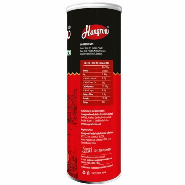 Hangrow Mini Thins a Healthy SnackTomato Chilli,Cheese 90g (Pack of 2 ...