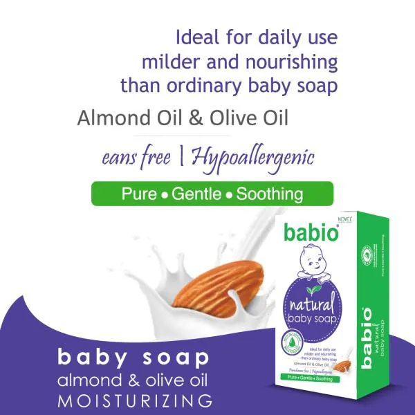 NOVEL Baby Soap Almond And Olive Oil - JioMart