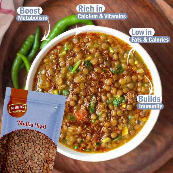 Nurito Masoor Kali/Malka Kali Dal 500 g - JioMart