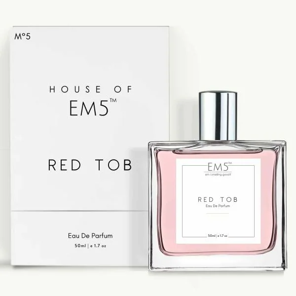 EM5 Perfume For Unisex Red Tob EDP Strong And Long Lasting Fragrance ...
