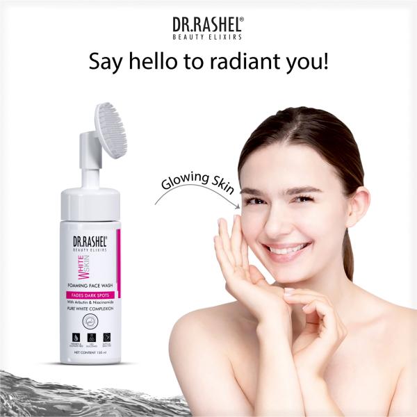 DR.RASHEL WHITE SKIN FOAMING FACEWASH WHICH FADES DARK SPOTS ,FOR PURE ...
