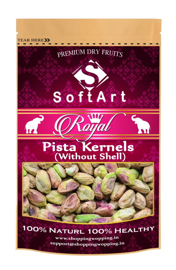 Soft Art Royal Pista Kernels Vaccum Pack 500 Grams - JioMart