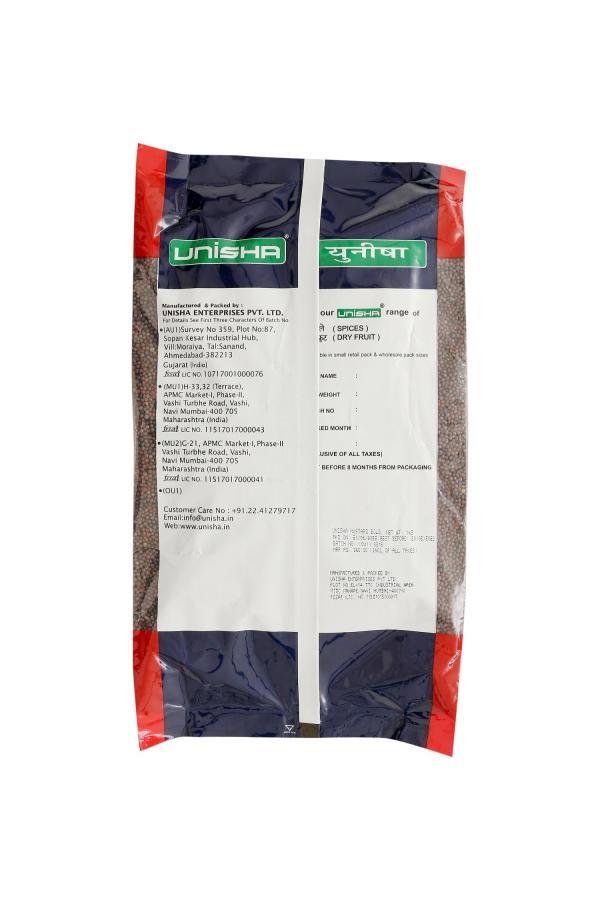 Unisha Bold Mustard Seeds, Sarso/Raydo (400g) - JioMart