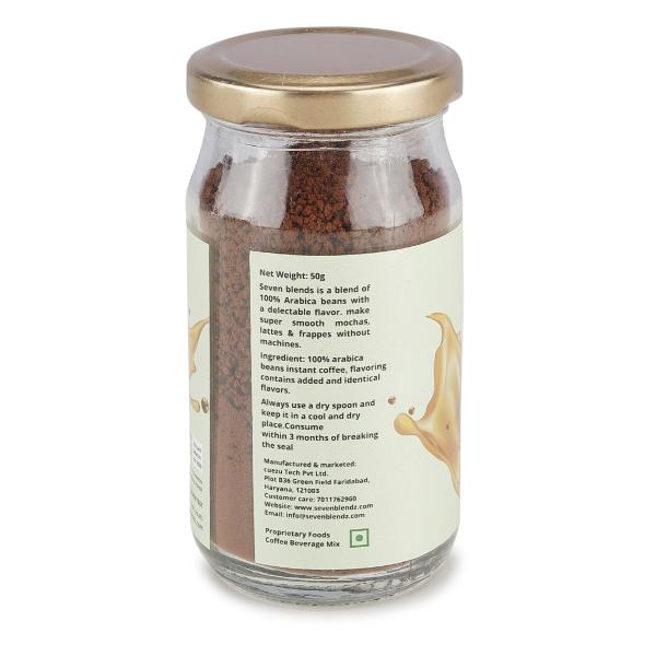 Seven Blendz Mint Coffee 50gm| Premium Arabica Instant Coffee| 100% ...