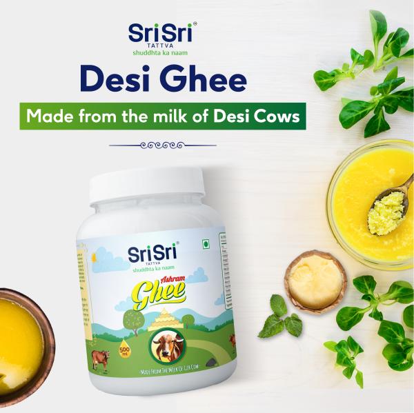 Sri Sri Tattva shuddhata ka naam Desi Ghee, Pure Desi Ghee for Better ...