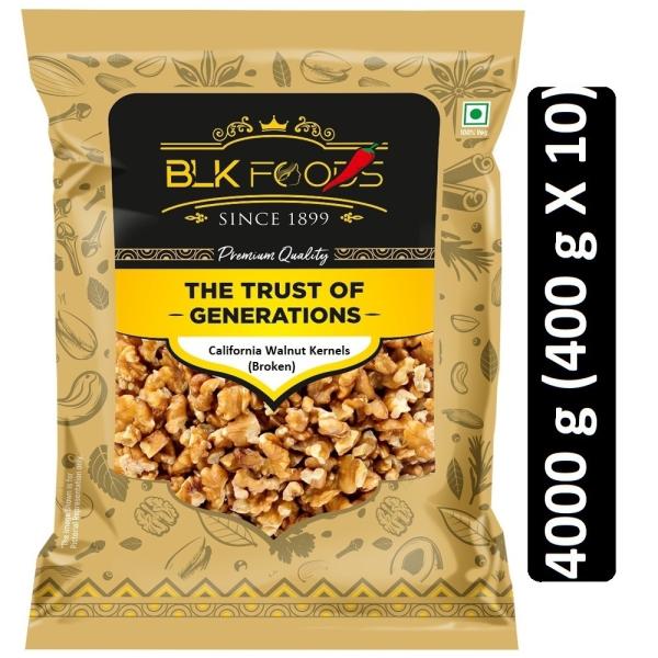 BLK Foods Select California Walnut Kernels (Broken) 4000g (10 X 400g ...