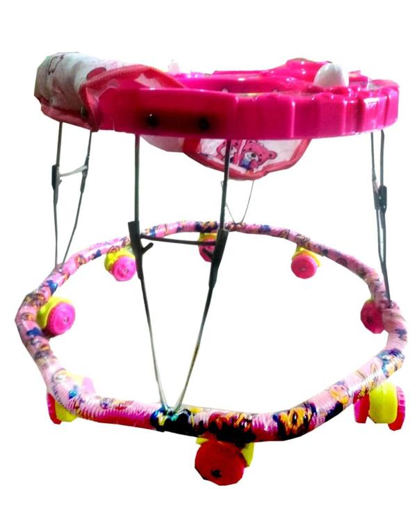 Avani Metrobuzz Pink Baby Walker Musical Toy 6 Months To 1.5 Year - JioMart