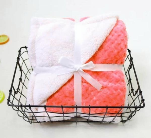 BRANDONN Carrot Zigzag Microfiber Wrapper 100 cm x 80 cm (0-12 M) - JioMart