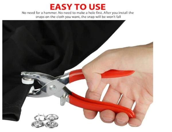 SVK DREAM Creative Creation Grommet Setting Tool, Steel Hole Punch ...