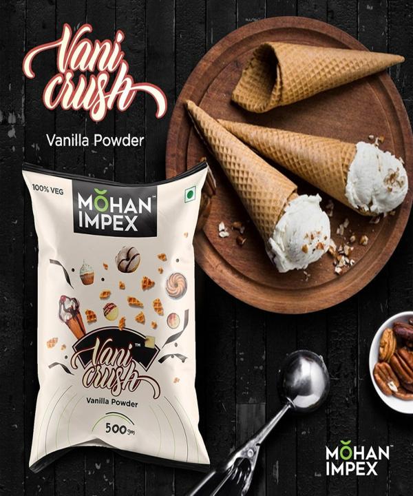 Mohan Impex 500gm Vanilla Powder for Baking Cake, Cookies and Puddings ...