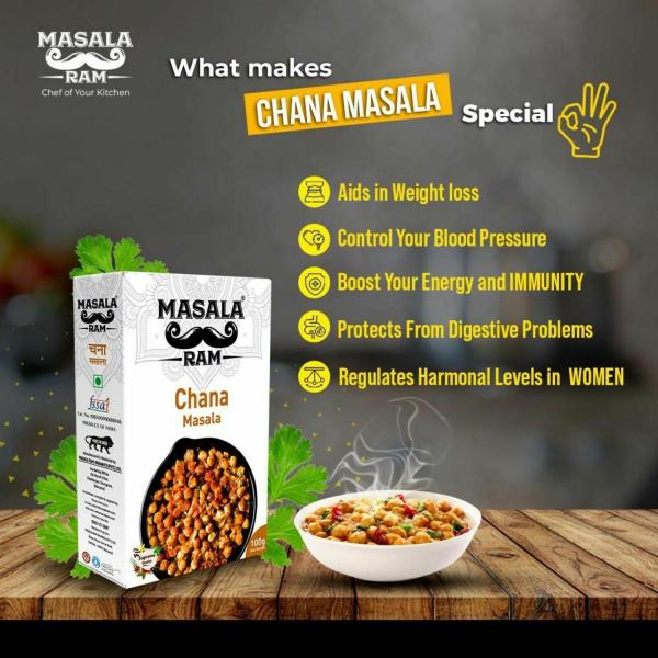 MASALA RAM-Chana Masala Combo Pack of 2 (2x100gm) - JioMart