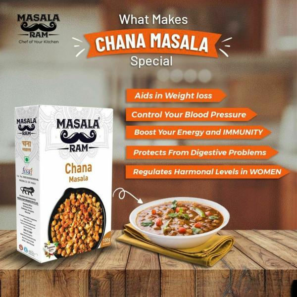 MASALA RAM-Chana Masala Combo Pack of 2 (2x100gm) - JioMart