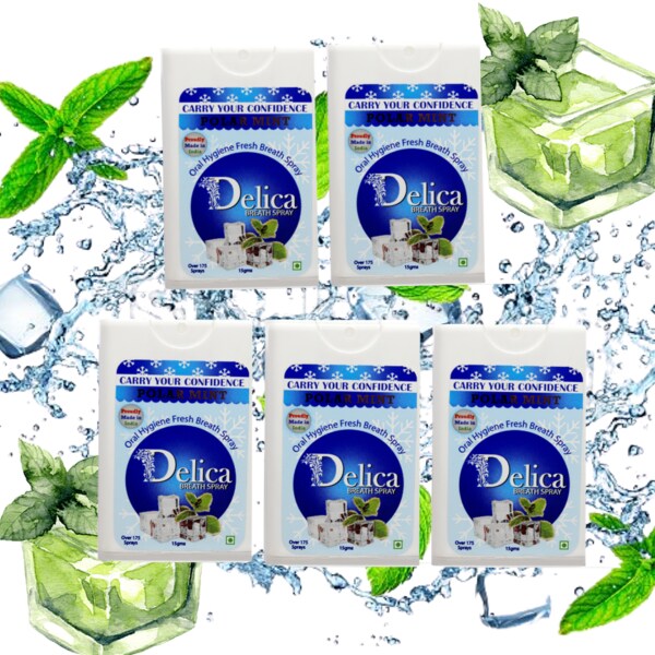 Delica Instant Mouth And Breath Freshner Spray For Bad Breath |Instant ...