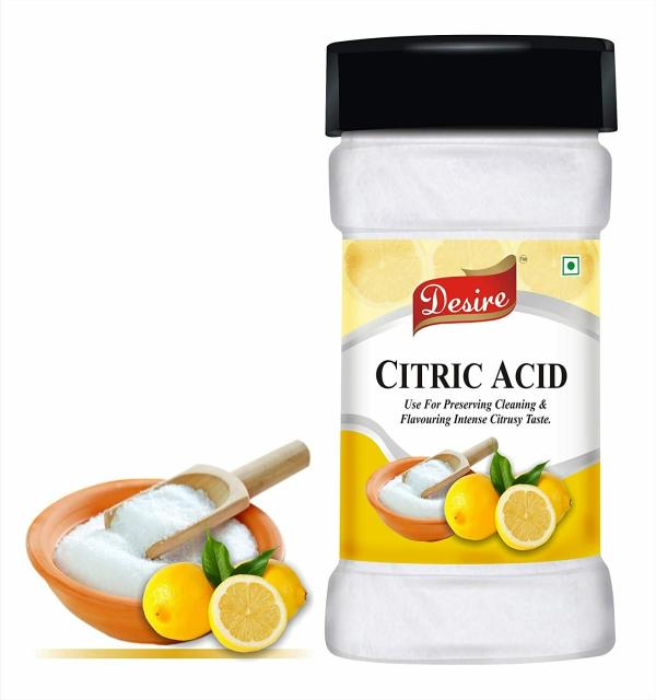 Desire Pure Citric Acid Crystals 200 Gram - JioMart