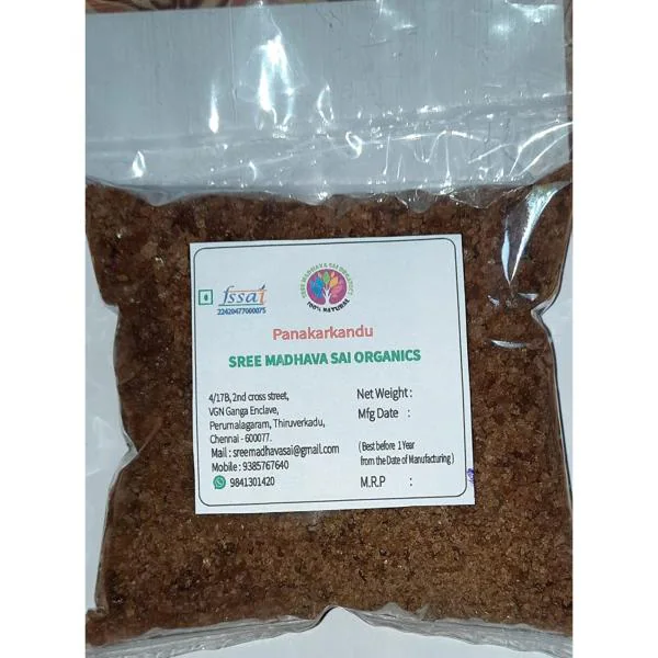 Sree Madhava Sai Organics Natural Palm Sugar Crystals | Panakarkandu ...