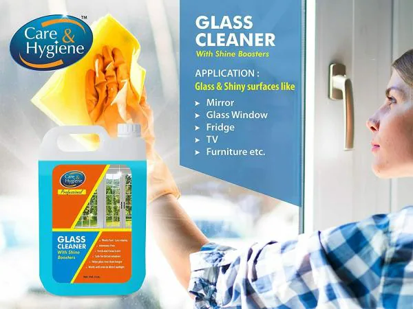 Care & Hygiene Glass Cleaner, 5 Litres, Ready To Use - JioMart
