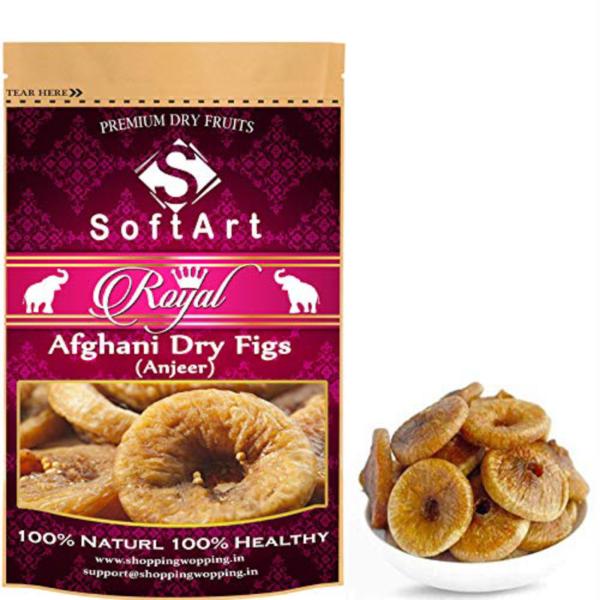 SoftArt Dry Fruits Combo Of Royal Anjeer,Green Kishmish,Plum - (Pack of ...