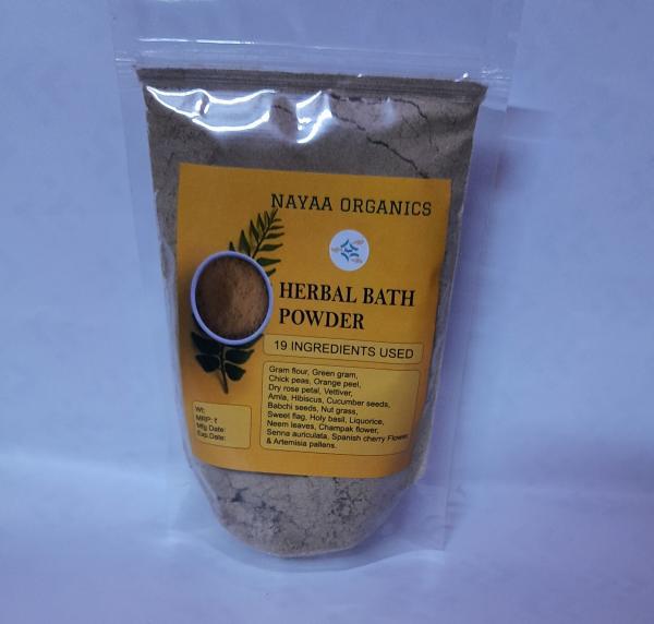 Nayaa Organics - Herbal Bath Powder (500g) - JioMart